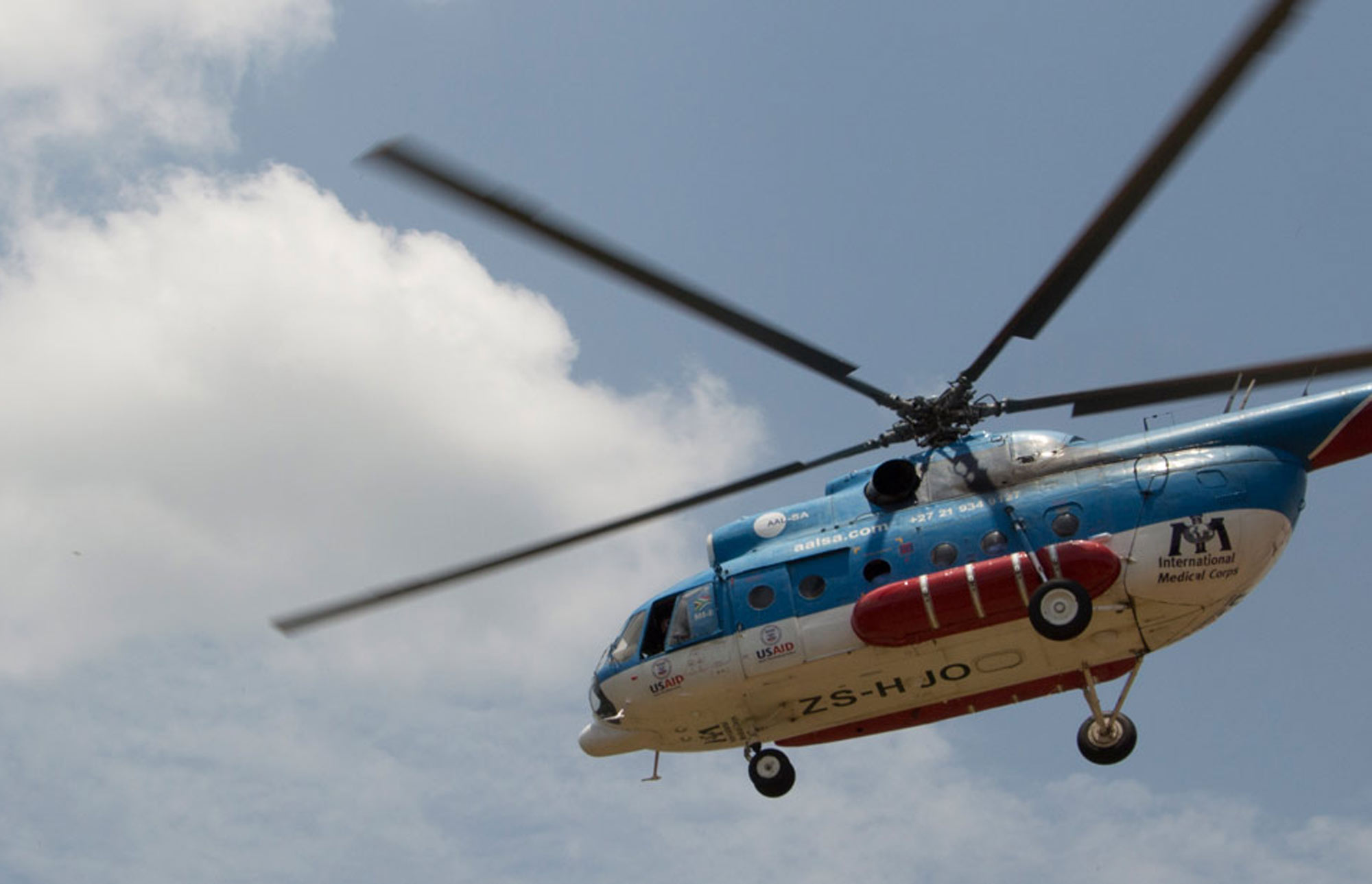 The Helicopter | International Medical Corps