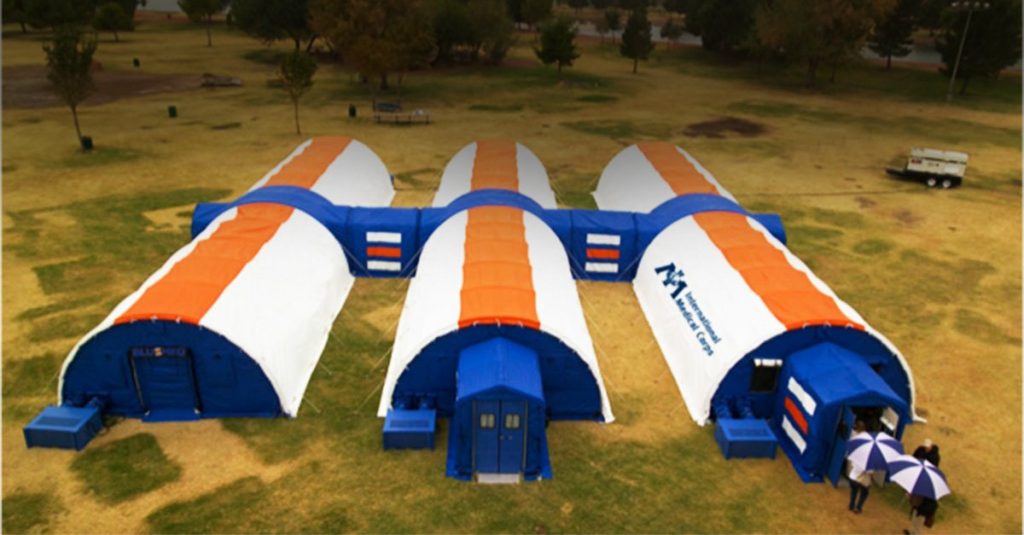 A portable field hospital that saves lives in a disaster - In pictures ...