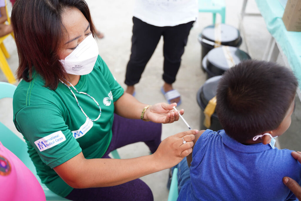 Battling storms to deliver vaccines in the Philippines | International ...