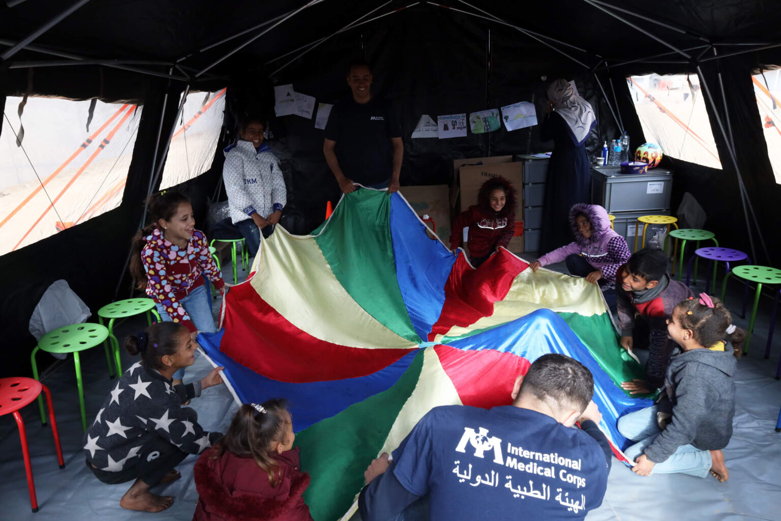 Children Find Hope at International Medical Corps’ Gaza Field Hospital ...
