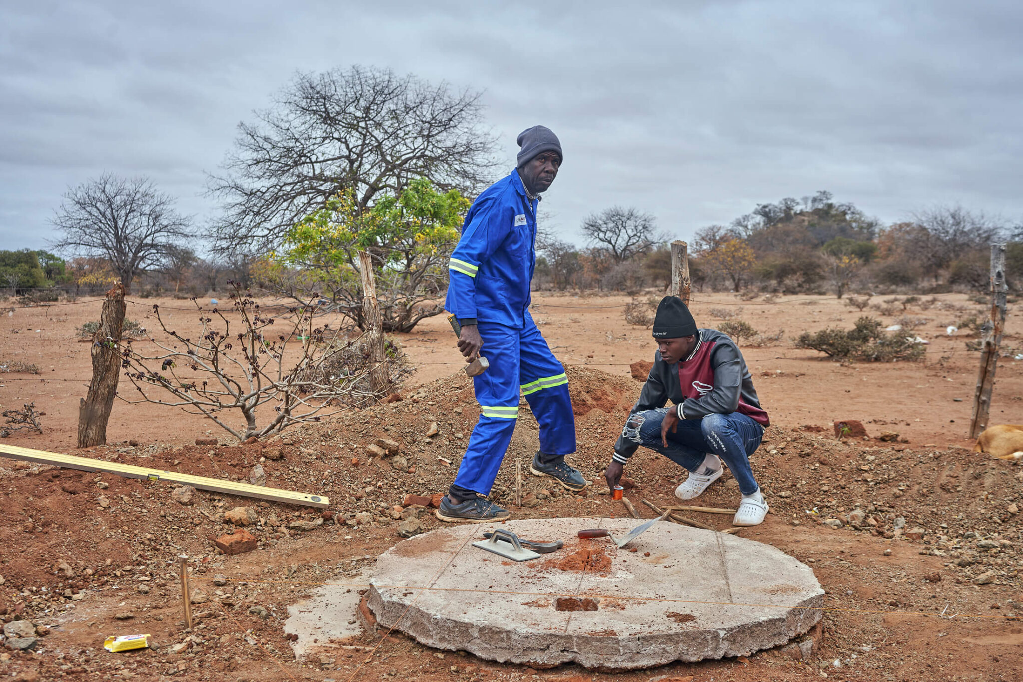 How Do You Build a Pit Latrine? One Brick at a Time | International ...