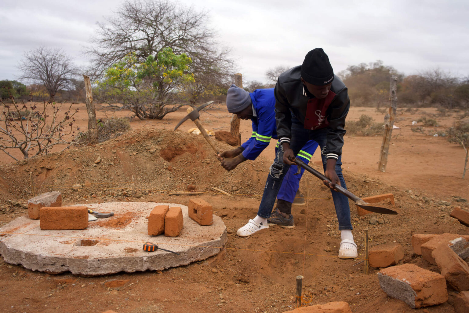 How Do You Build a Pit Latrine? One Brick at a Time | International ...